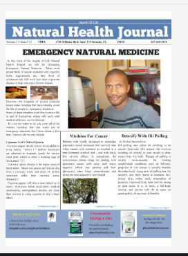 Natural Health Journal Digital Version Scroll Down To Download – The ...